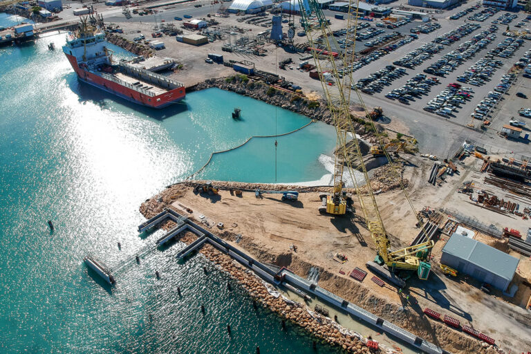 Australian Marine Complex Wharf Extension - Proven