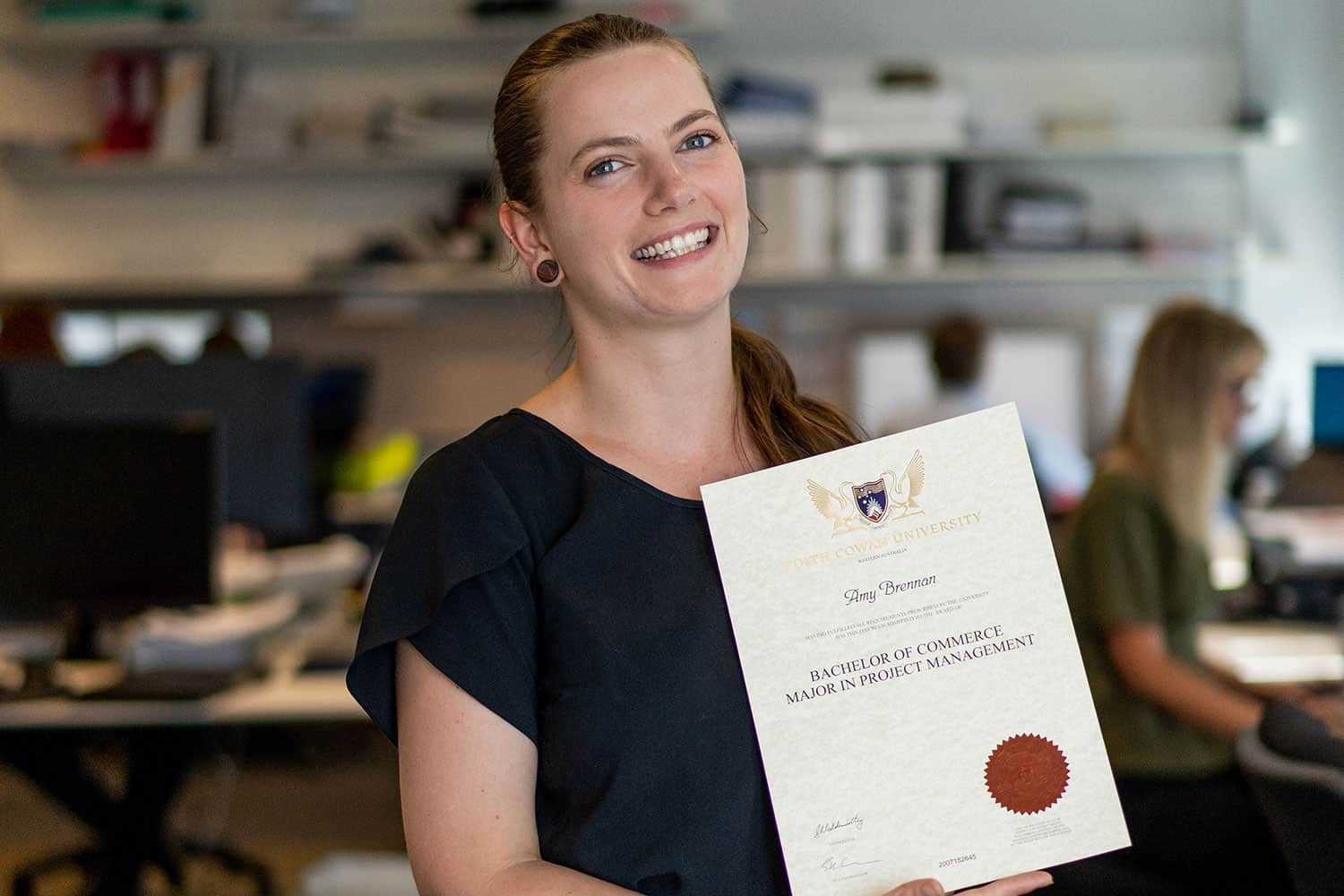Congratulations To Amy Brennan On Achieving Your Bachelor Of Commerce 